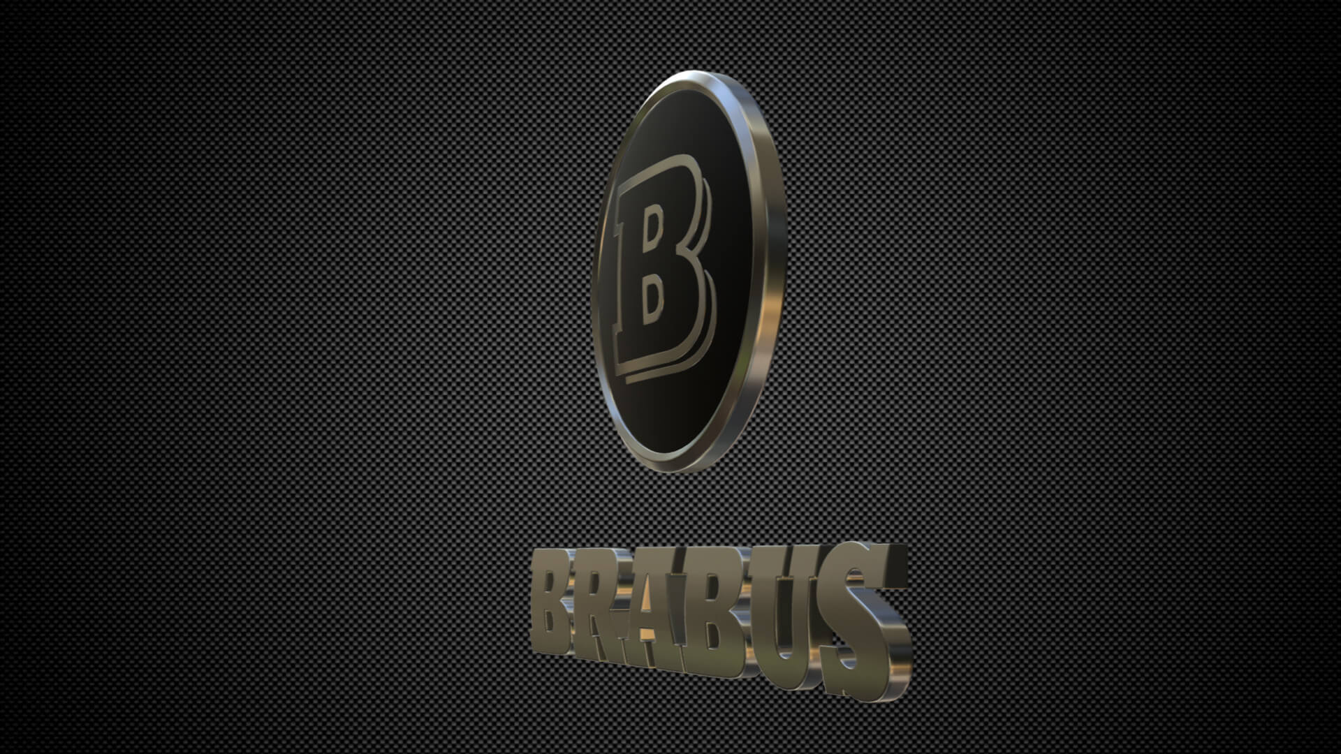 Brabus Logo - 3D Model by 3d_logoman
