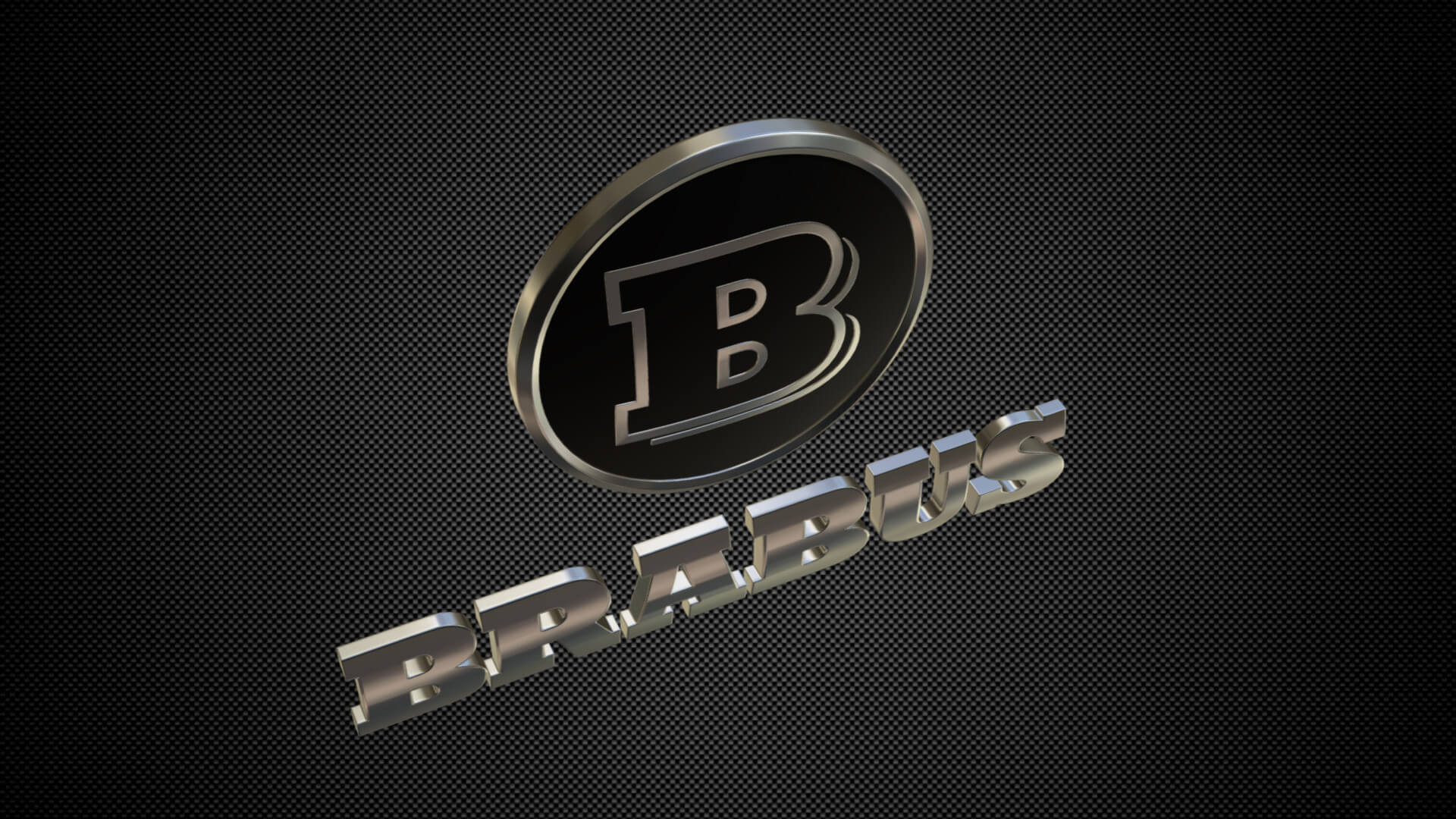 Brabus Logo - 3D Model by 3d_logoman