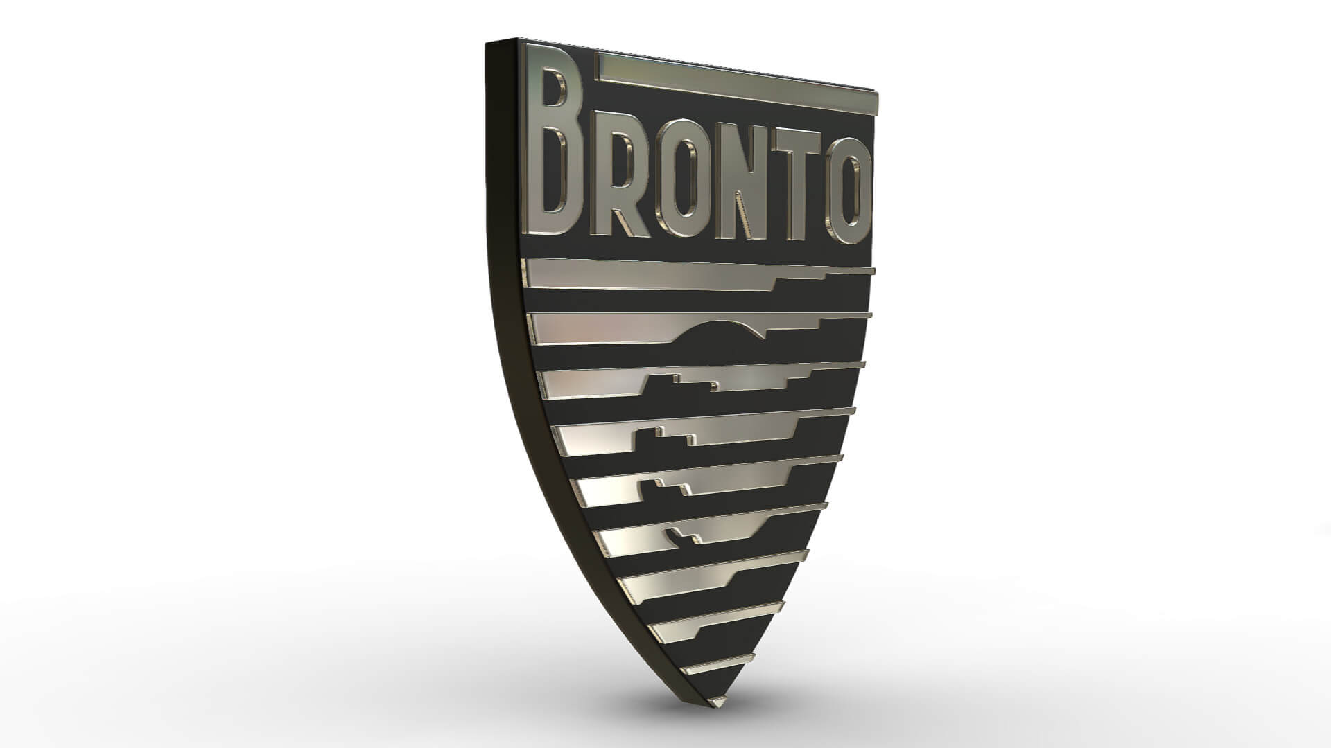 Bronto Logo - 3D Model by 3d_logoman
