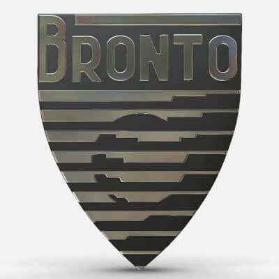 Bronto Logo - 3D Model by 3d_logoman