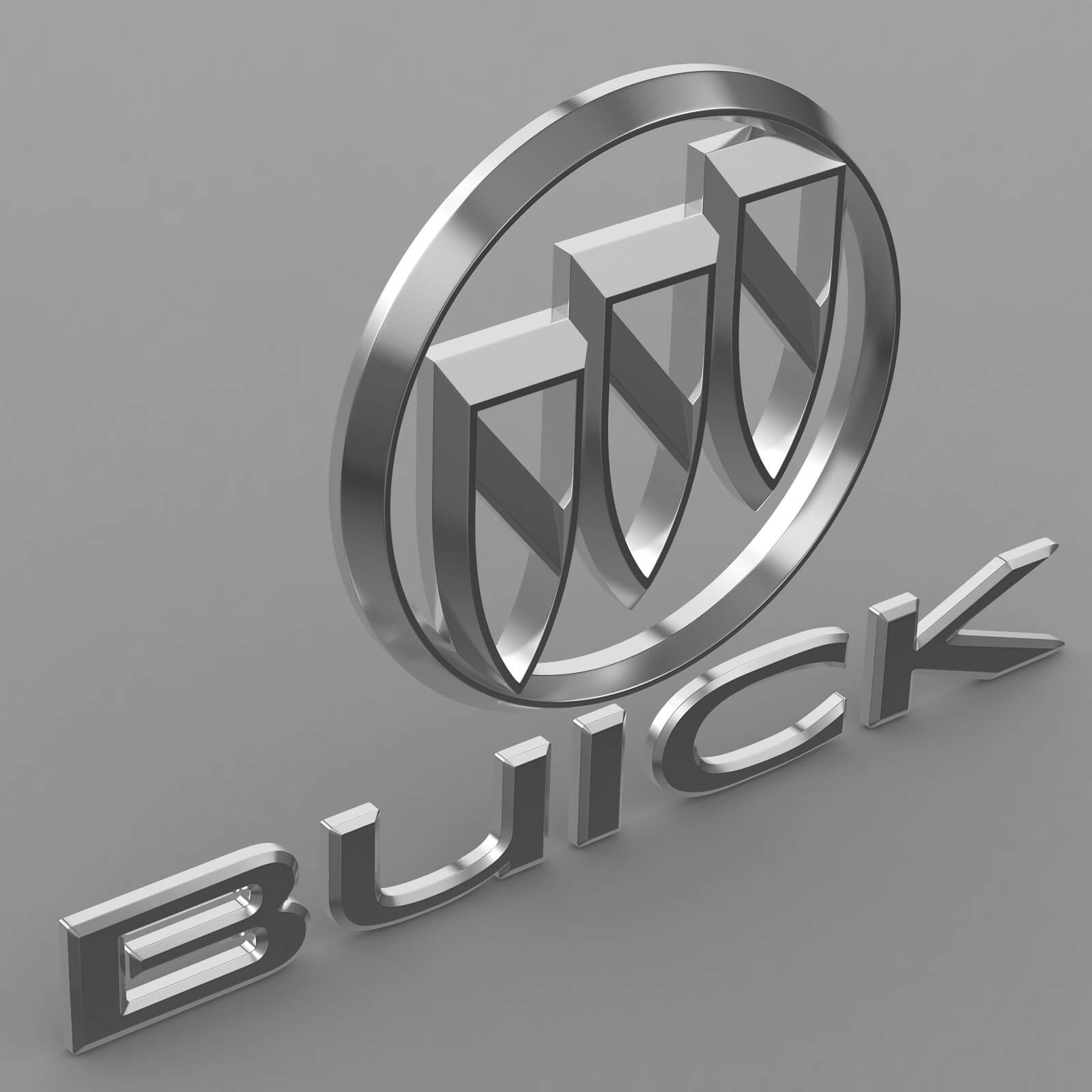 Buick Logo - 3D Model by 3d_logoman