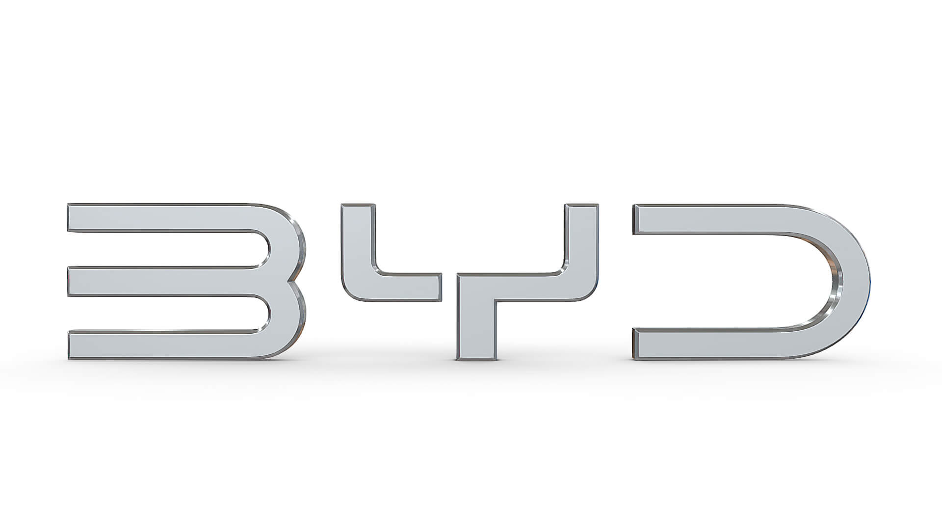 BYD New Logo - 3D Model by 3d_logoman