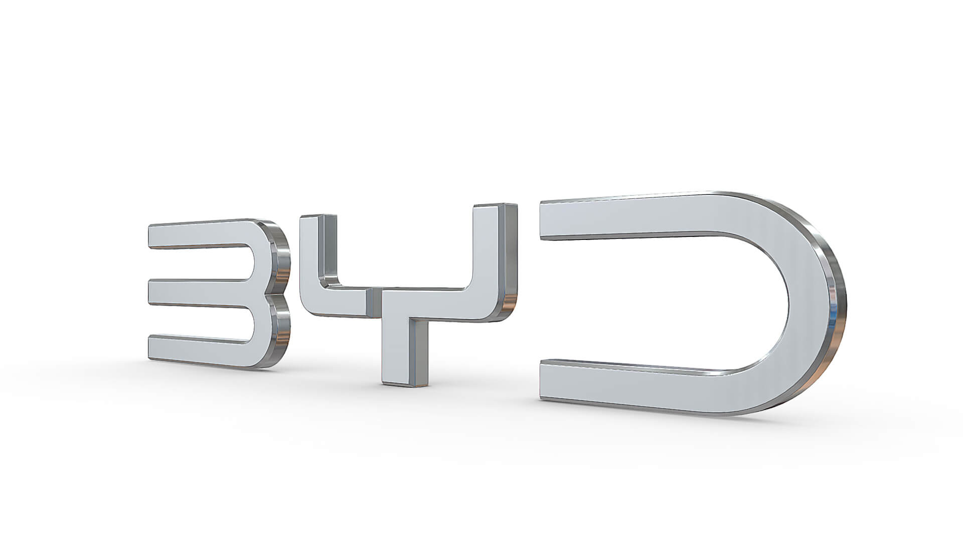 BYD New Logo - 3D Model by 3d_logoman