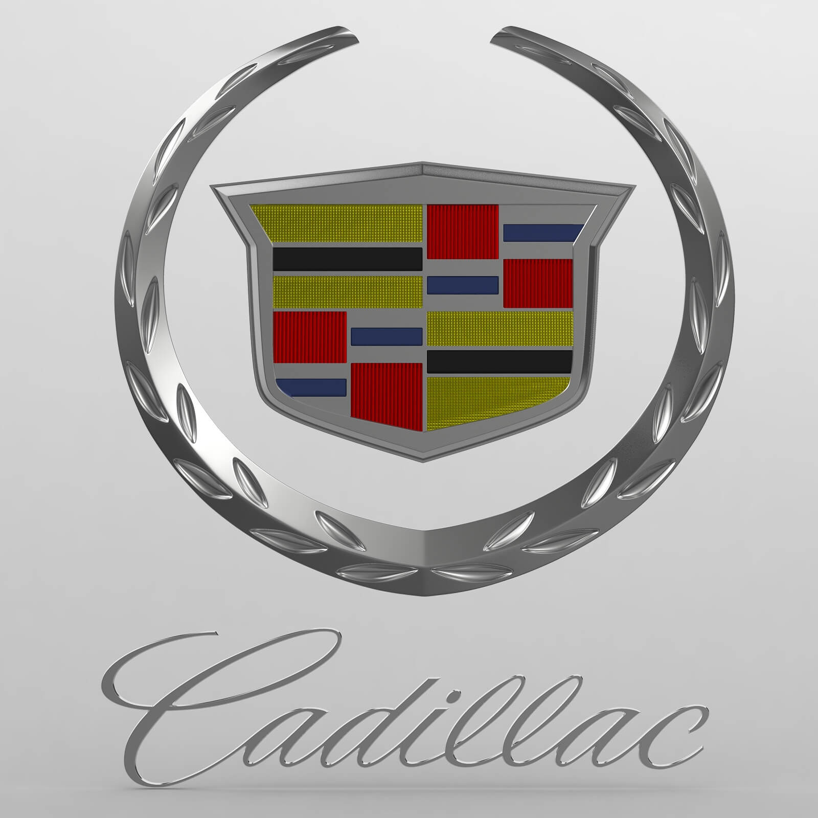 Cadillac Logo - 3D Model by 3d_logoman
