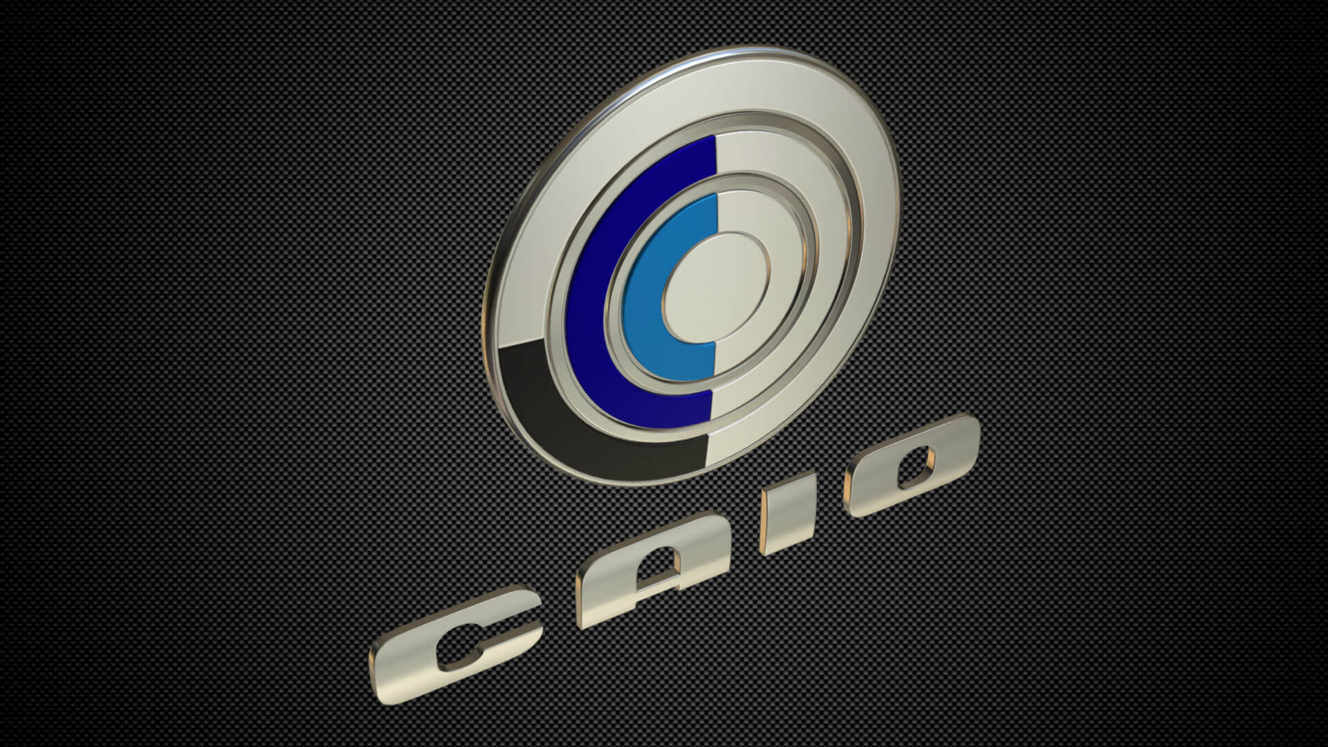CAIO Logo - 3D Model by 3d_logoman