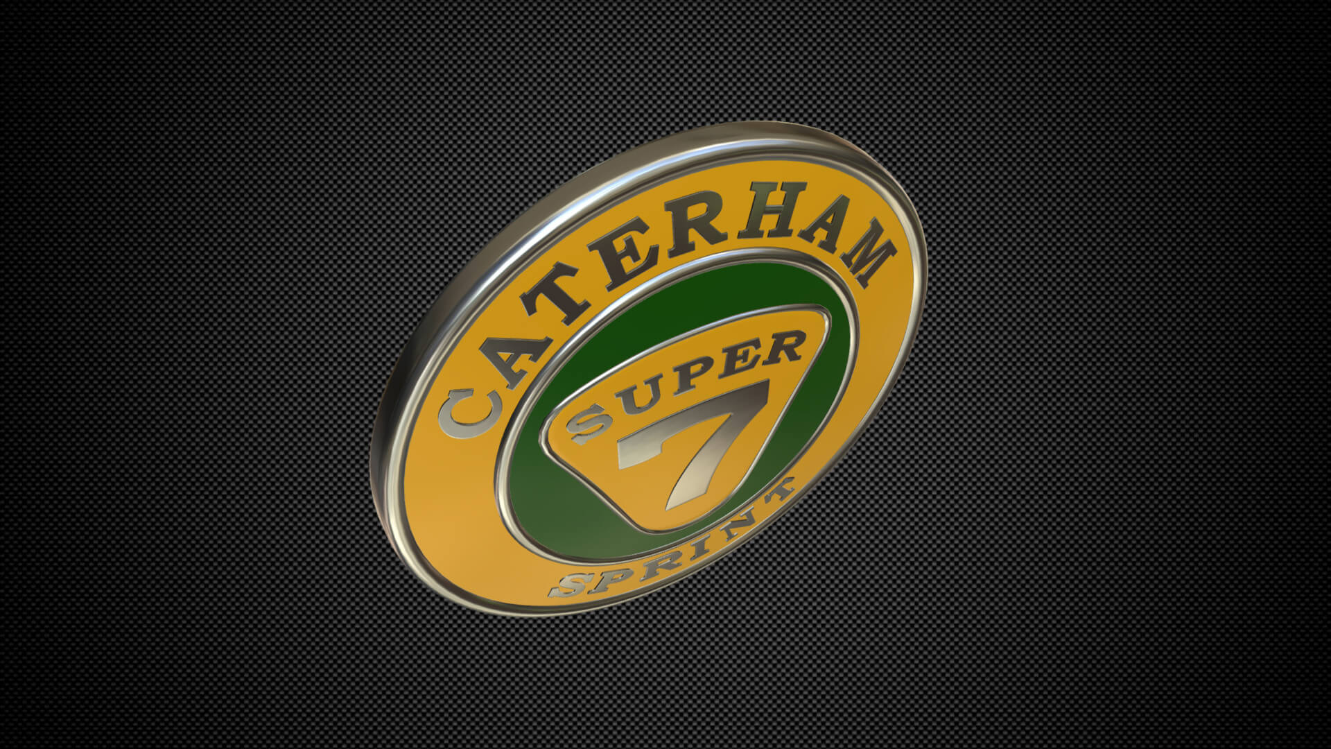 Caterham Logo - 3D Model by 3d_logoman