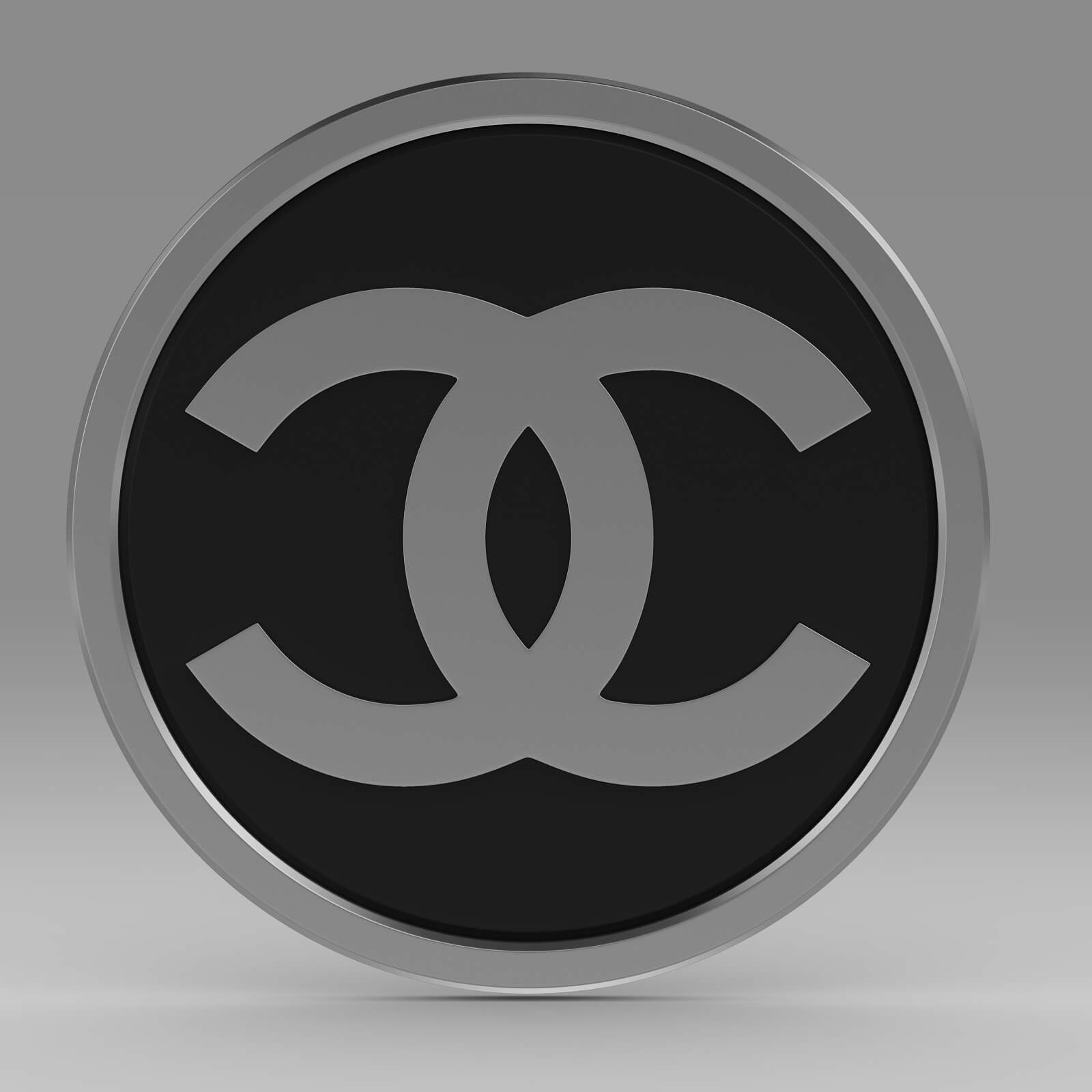 Chanel Logo - 3D Model by 3d_logoman
