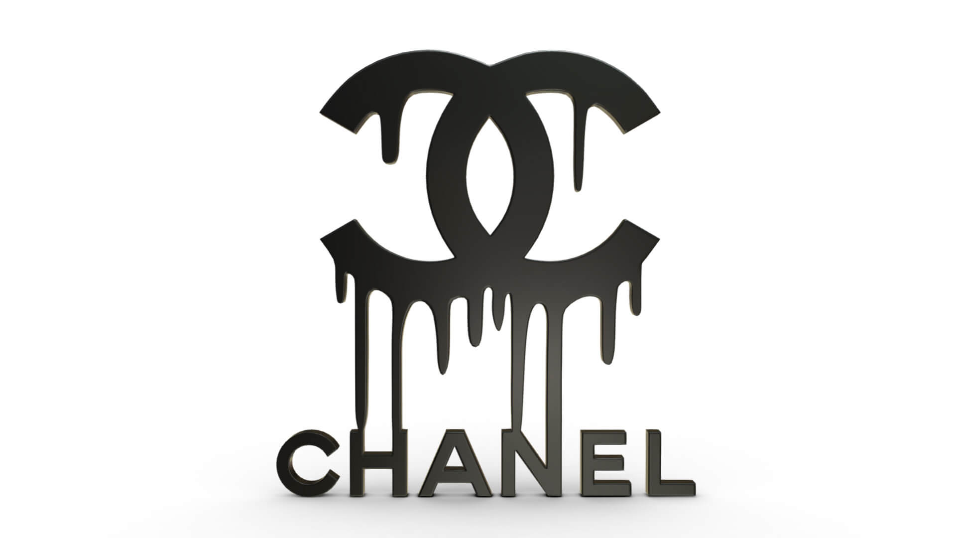 Chanel Logo - 3D Model by 3d_logoman