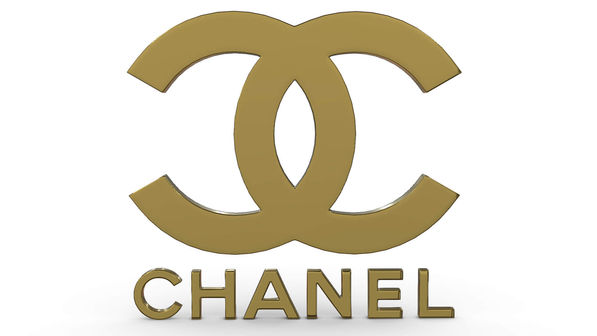 Chanel Logo - 3D Model by 3d_logoman