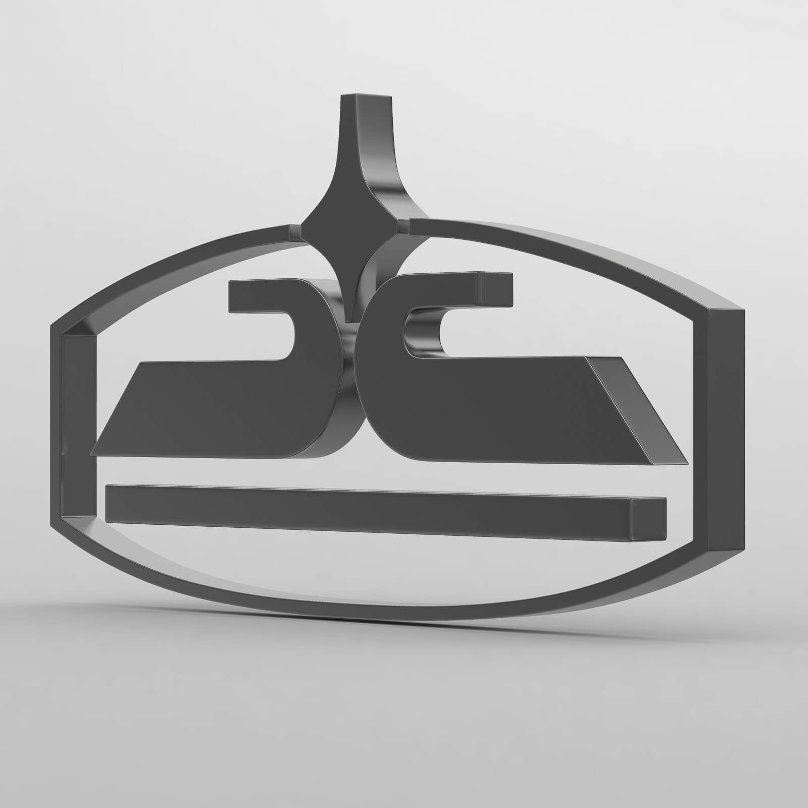 Chaz Logo - 3D Model by 3d_logoman