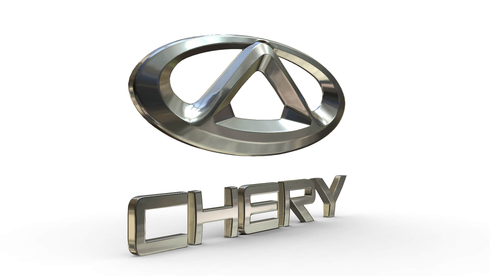 Chery Logo - 3D Model by 3d_logoman