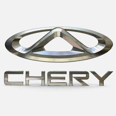 Chery Logo - 3D Model by 3d_logoman