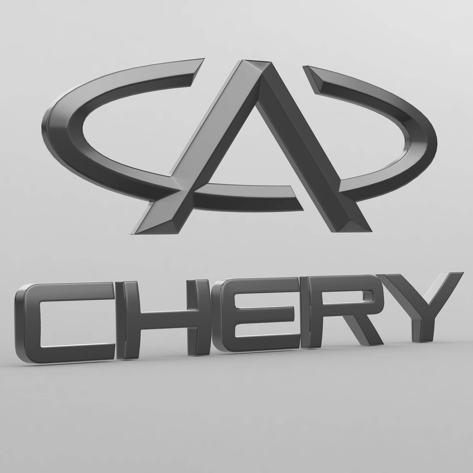 Chery Logo - 3D Model by 3d_logoman