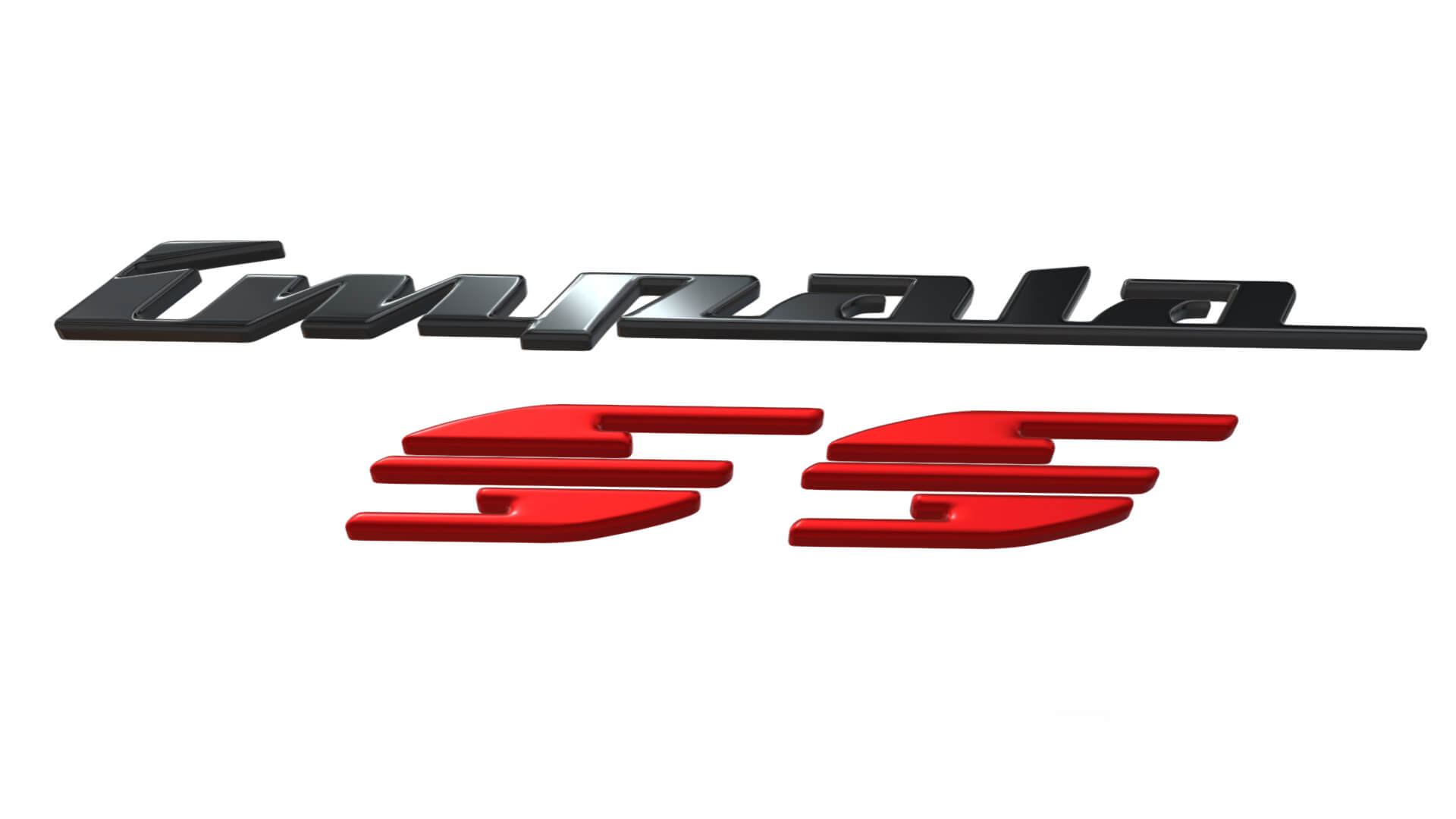 Chevrolet Impala Logo Nameplate - 3D Model by 3d_logoman