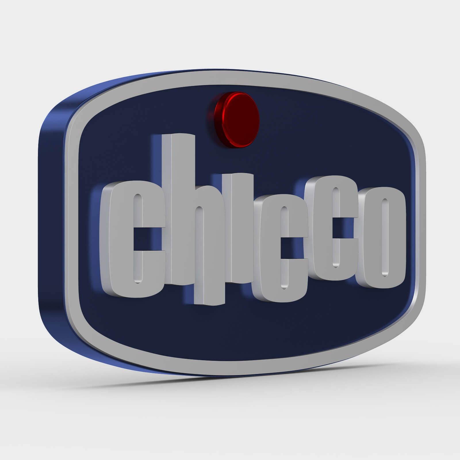 Chicco Logo - 3D Model by 3d_logoman