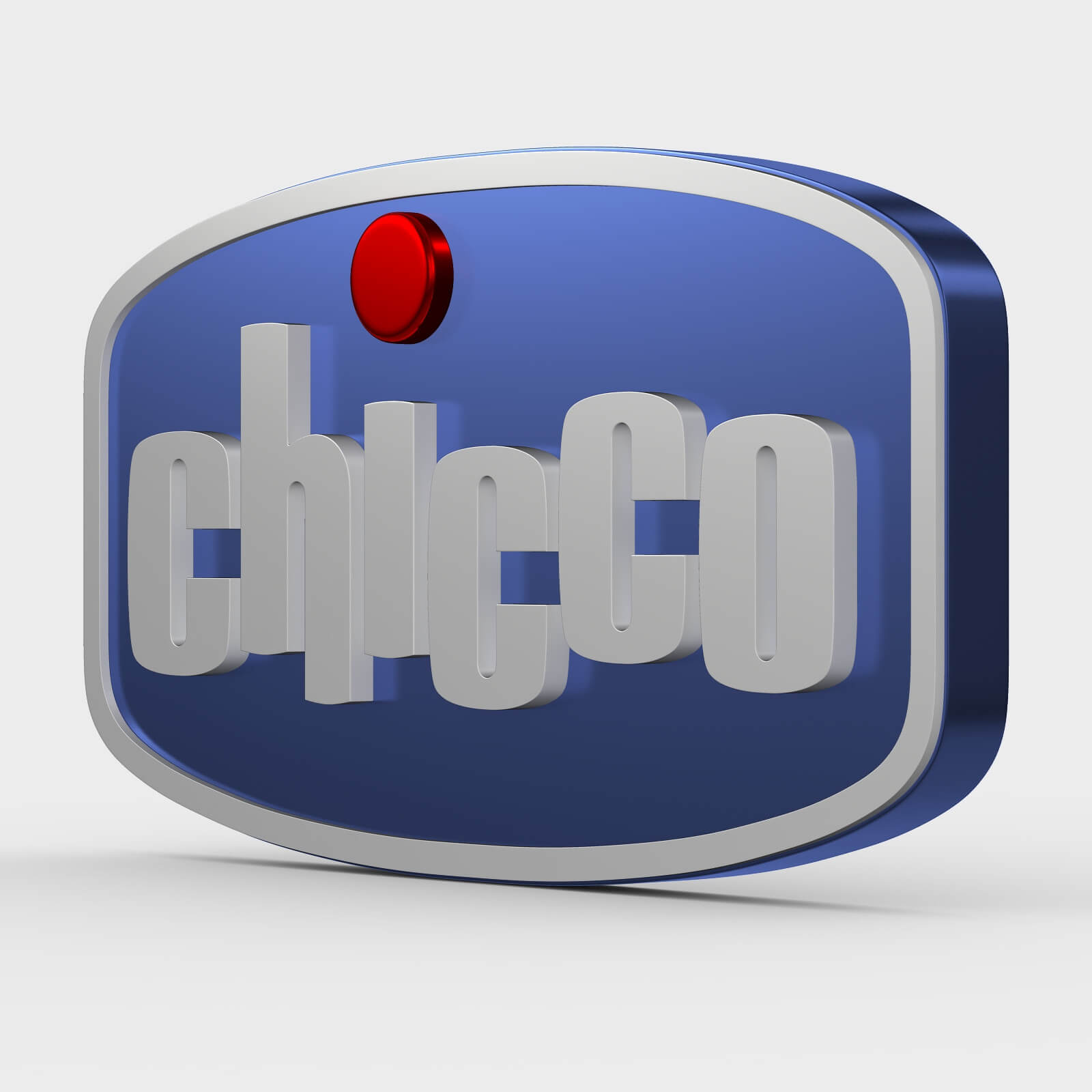 Chicco Logo - 3D Model by 3d_logoman