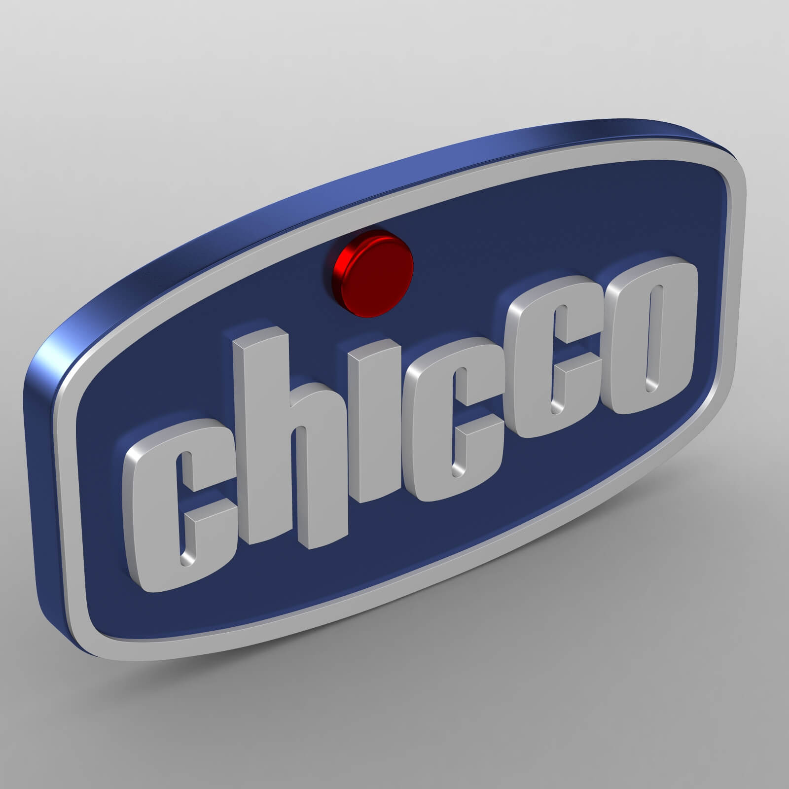 Chicco Logo - 3D Model by 3d_logoman