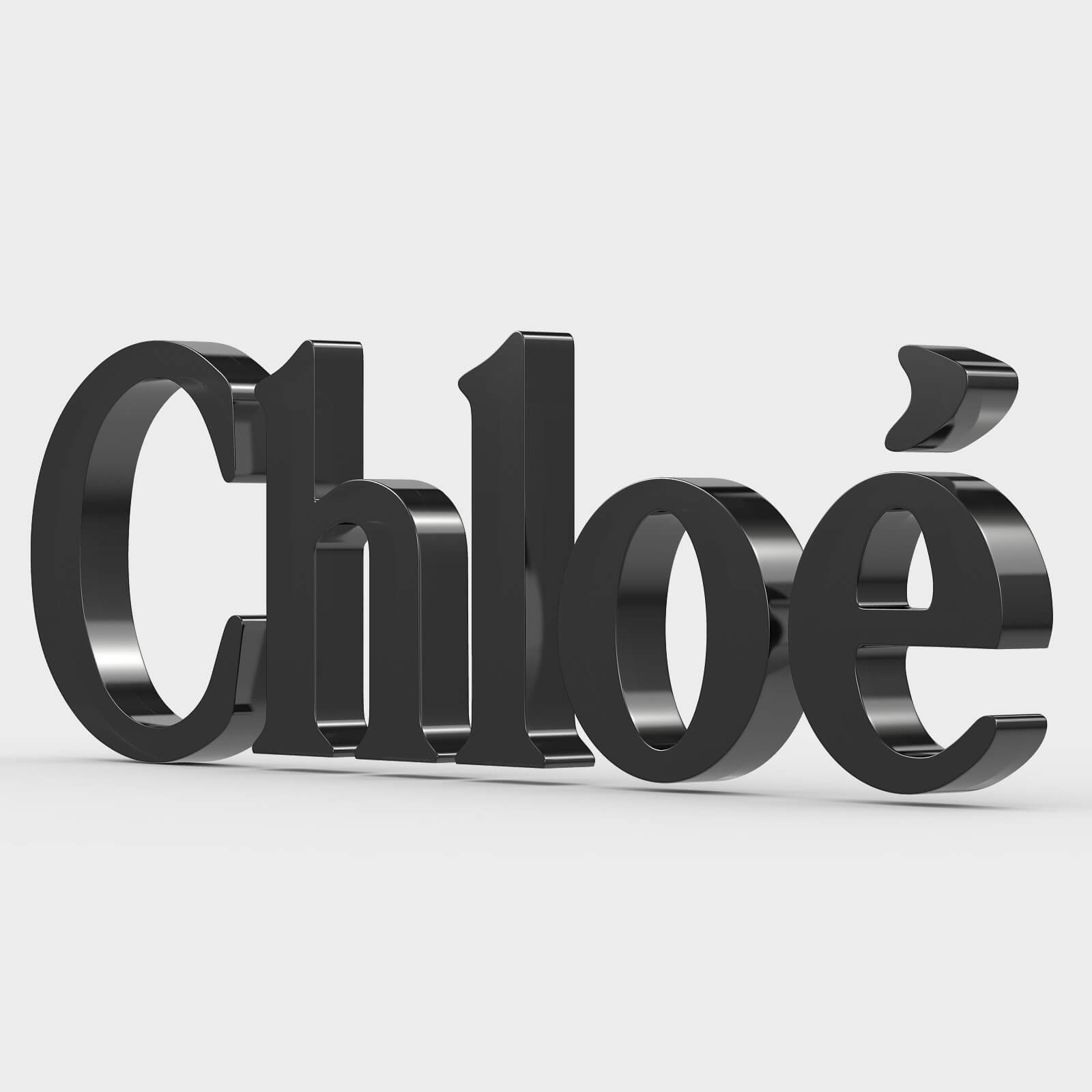 Chloe Logo - 3D Model by 3d_logoman