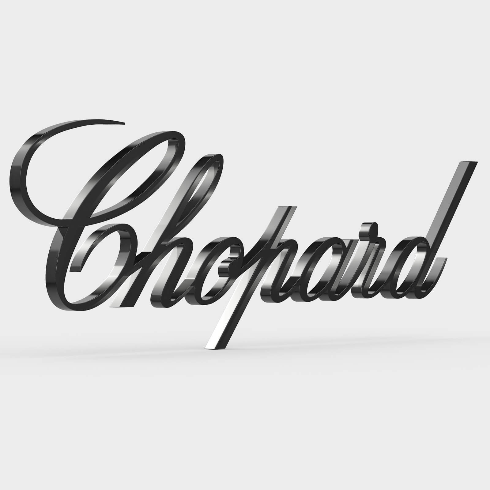 Chopard Logo - 3D Model by 3d_logoman