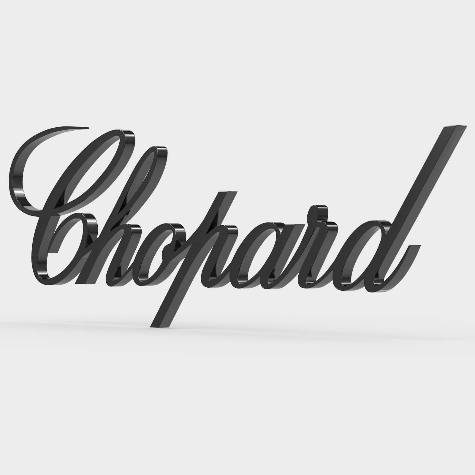 Chopard Logo - 3D Model by 3d_logoman