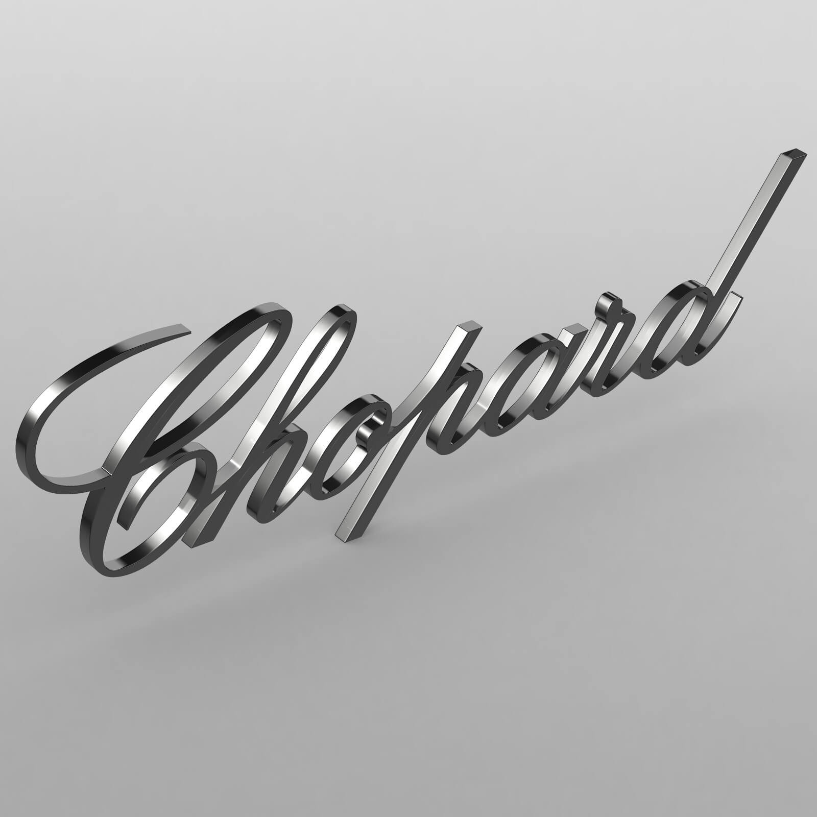 Chopard Logo - 3D Model by 3d_logoman