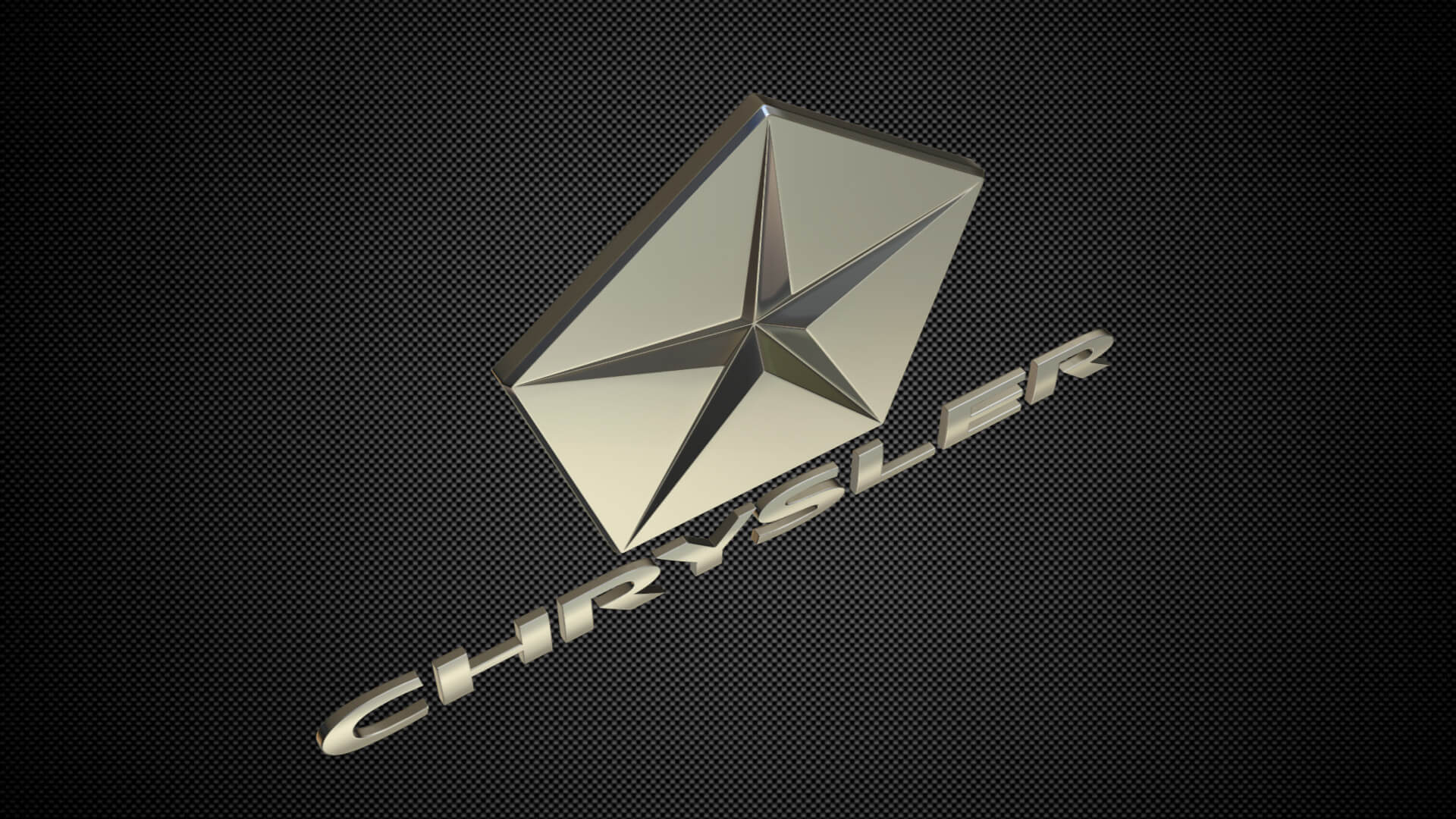 Chrysler Logo - 3D Model by 3d_logoman