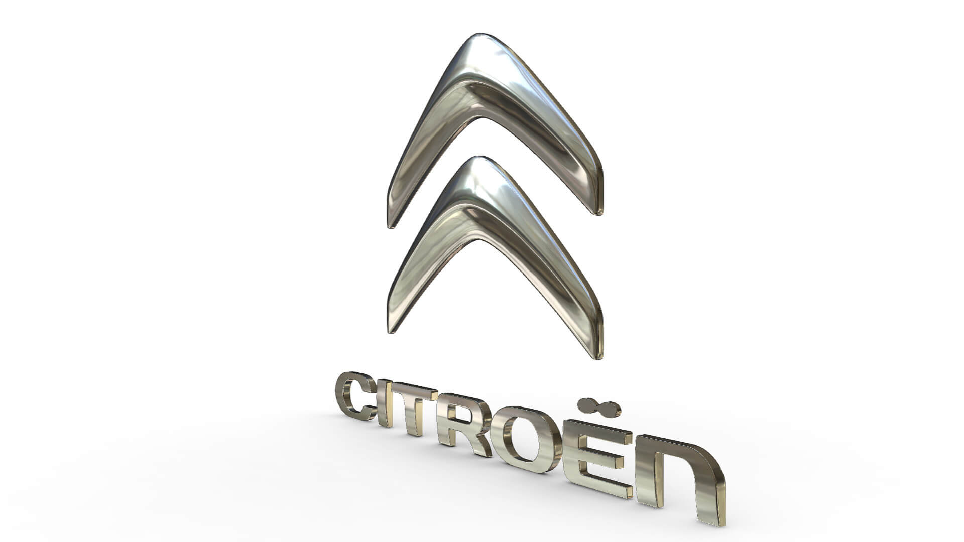 Citroen Logo - 3D Model by 3d_logoman