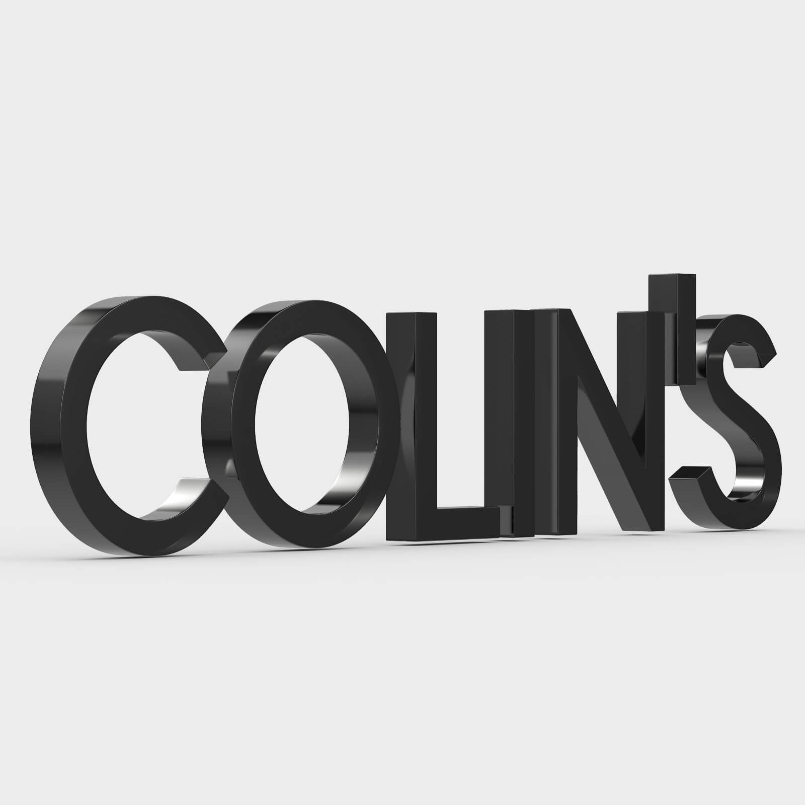 Colins Logo - 3D Model by 3d_logoman