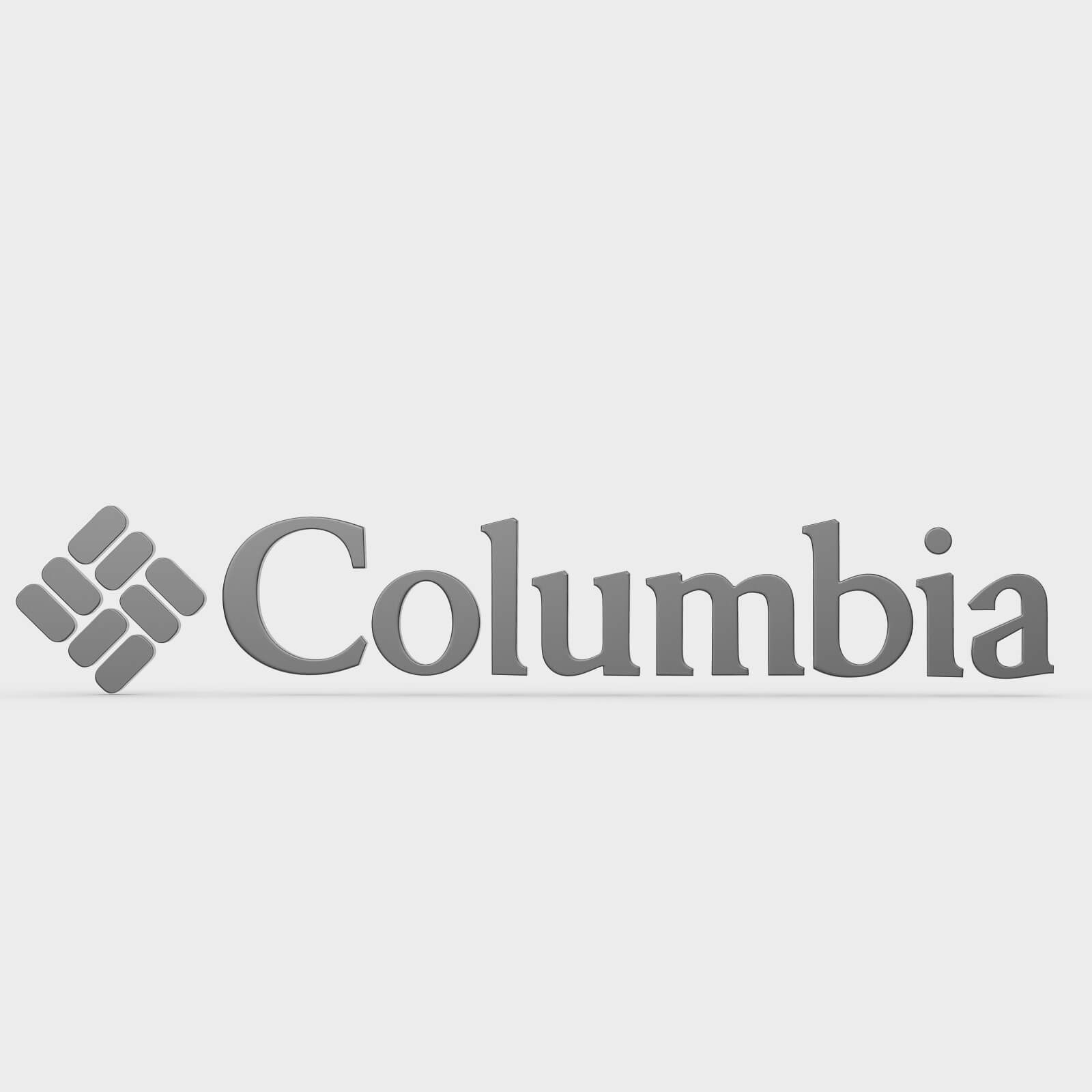 Columbia Logo - 3D Print Model by 3d_logoman