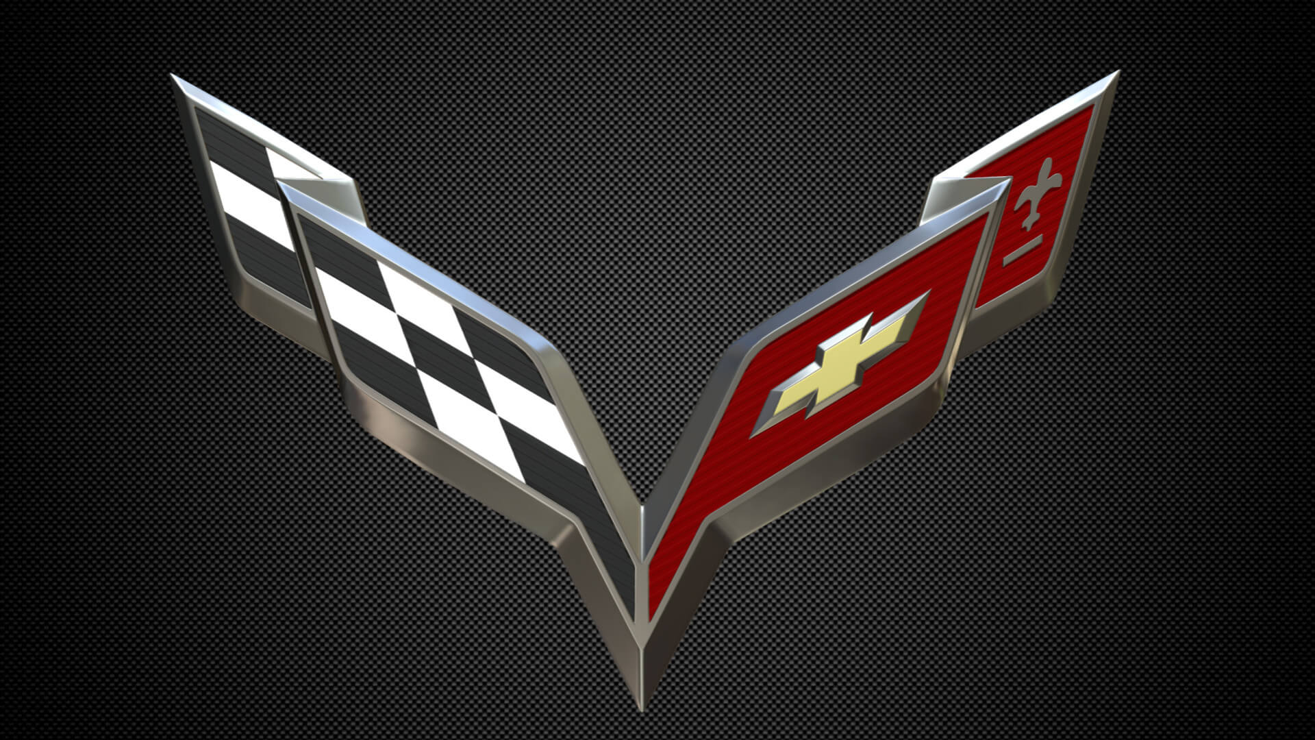 Corvette Logo - 3D Model by 3d_logoman