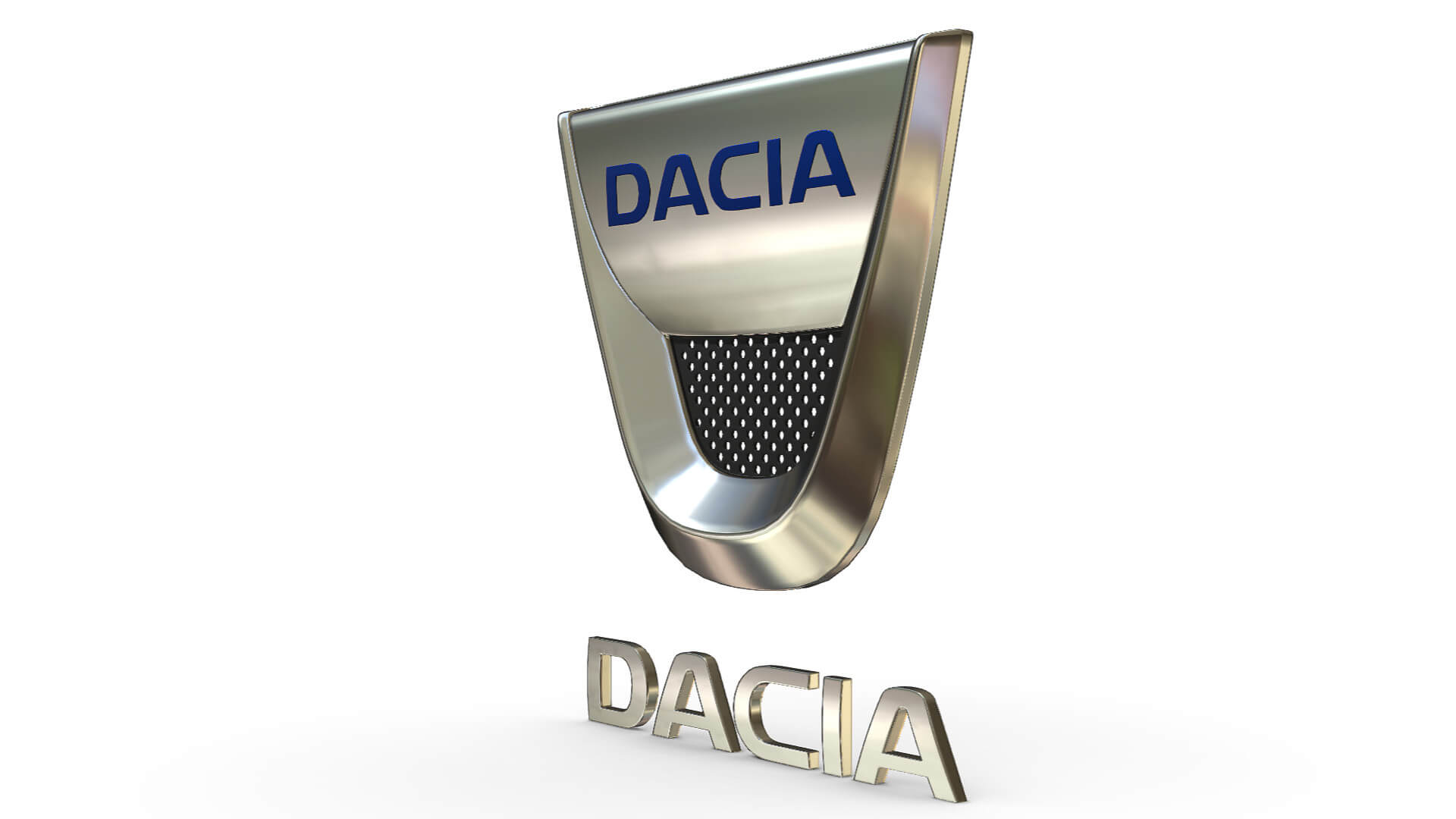 Dacia Logo - 3D Model by 3d_logoman