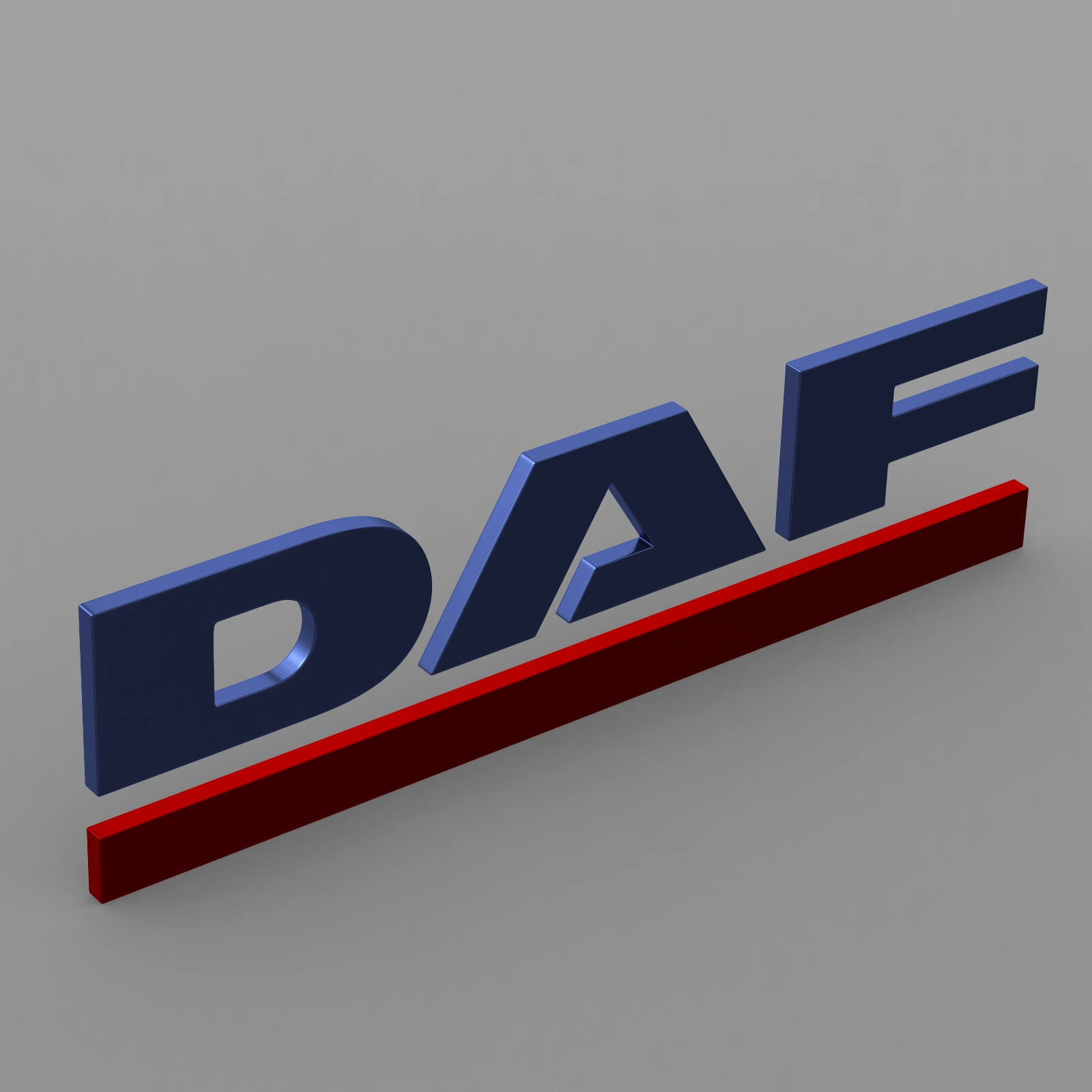 Daf Logo - 3D Model by 3d_logoman