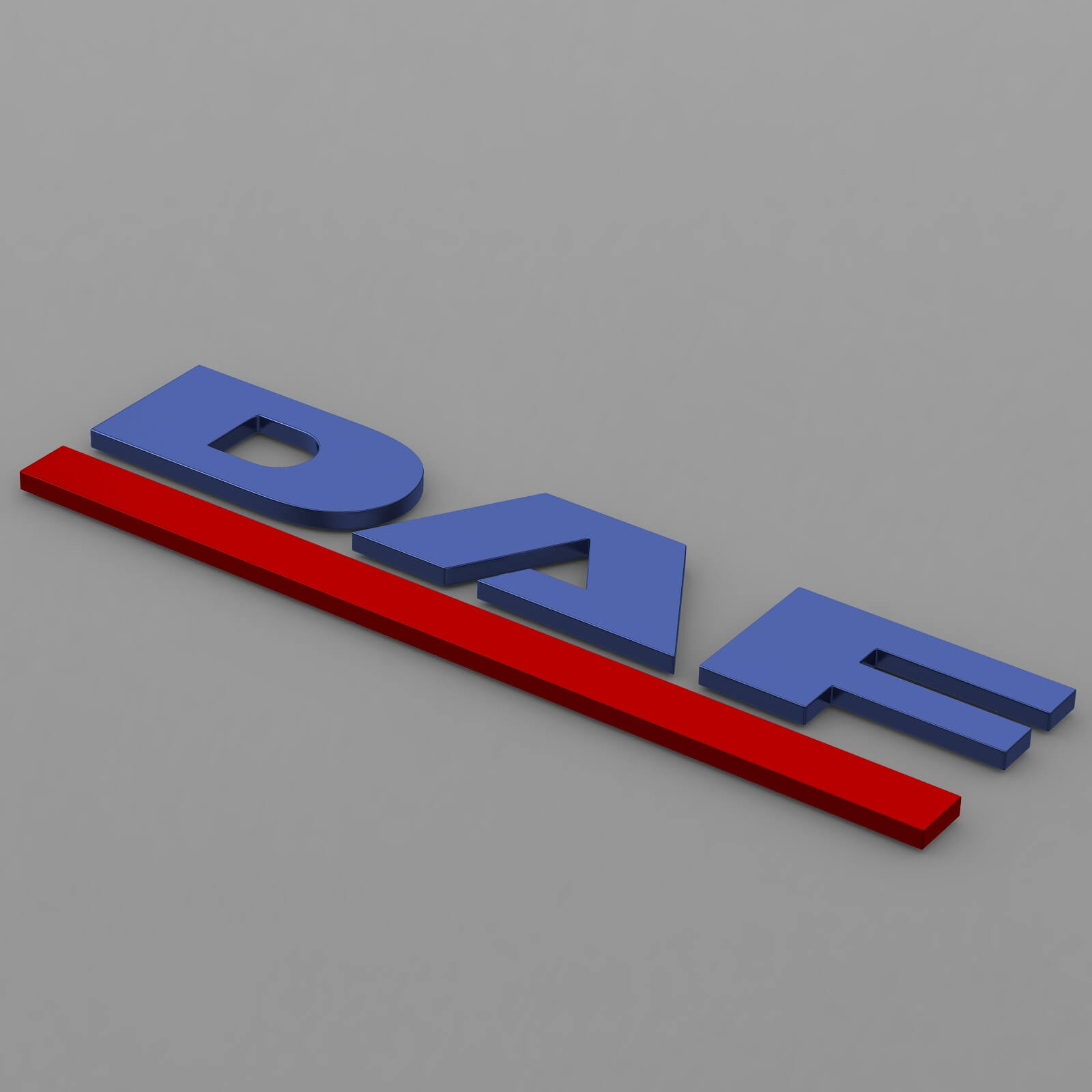 Daf Logo - 3D Model by 3d_logoman