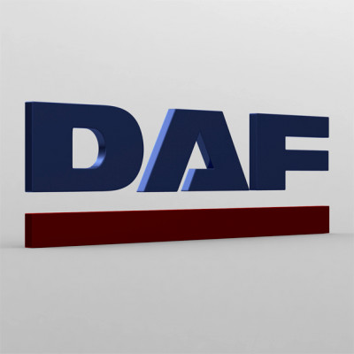 Daf Logo - 3D Model by 3d_logoman