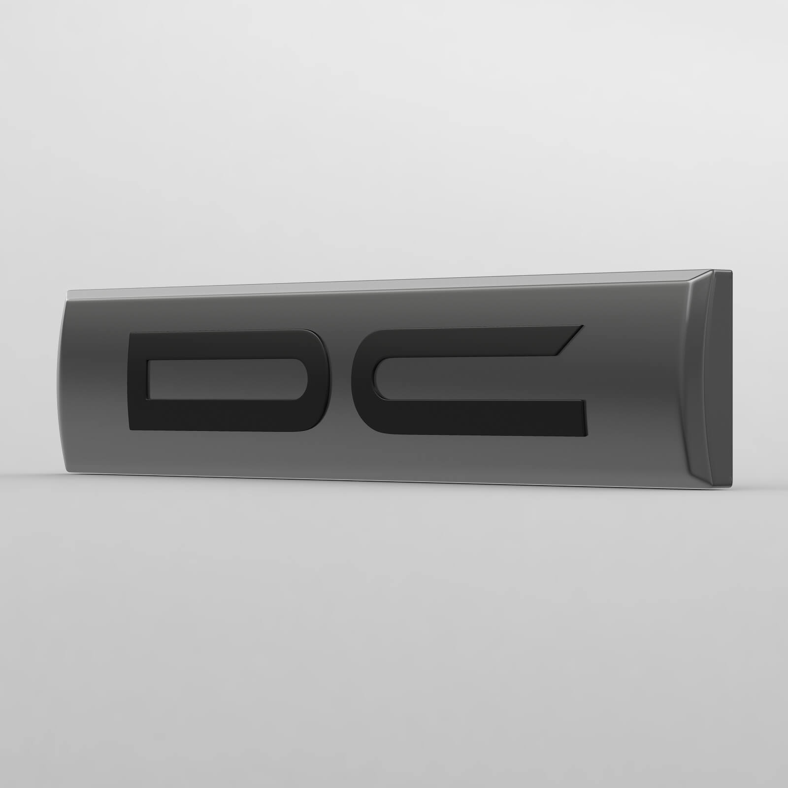 Dc Logo - 3D Model by 3d_logoman