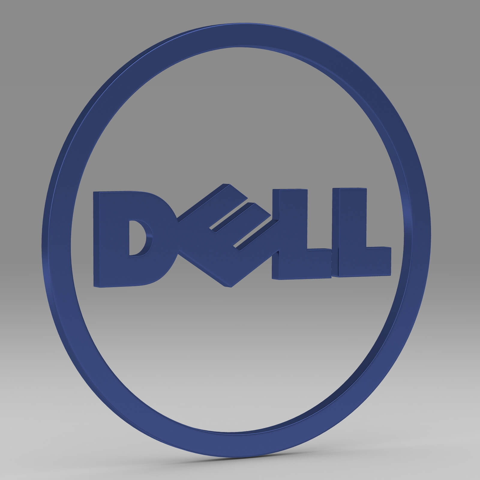 Dell Logo - 3D Model by 3d_logoman