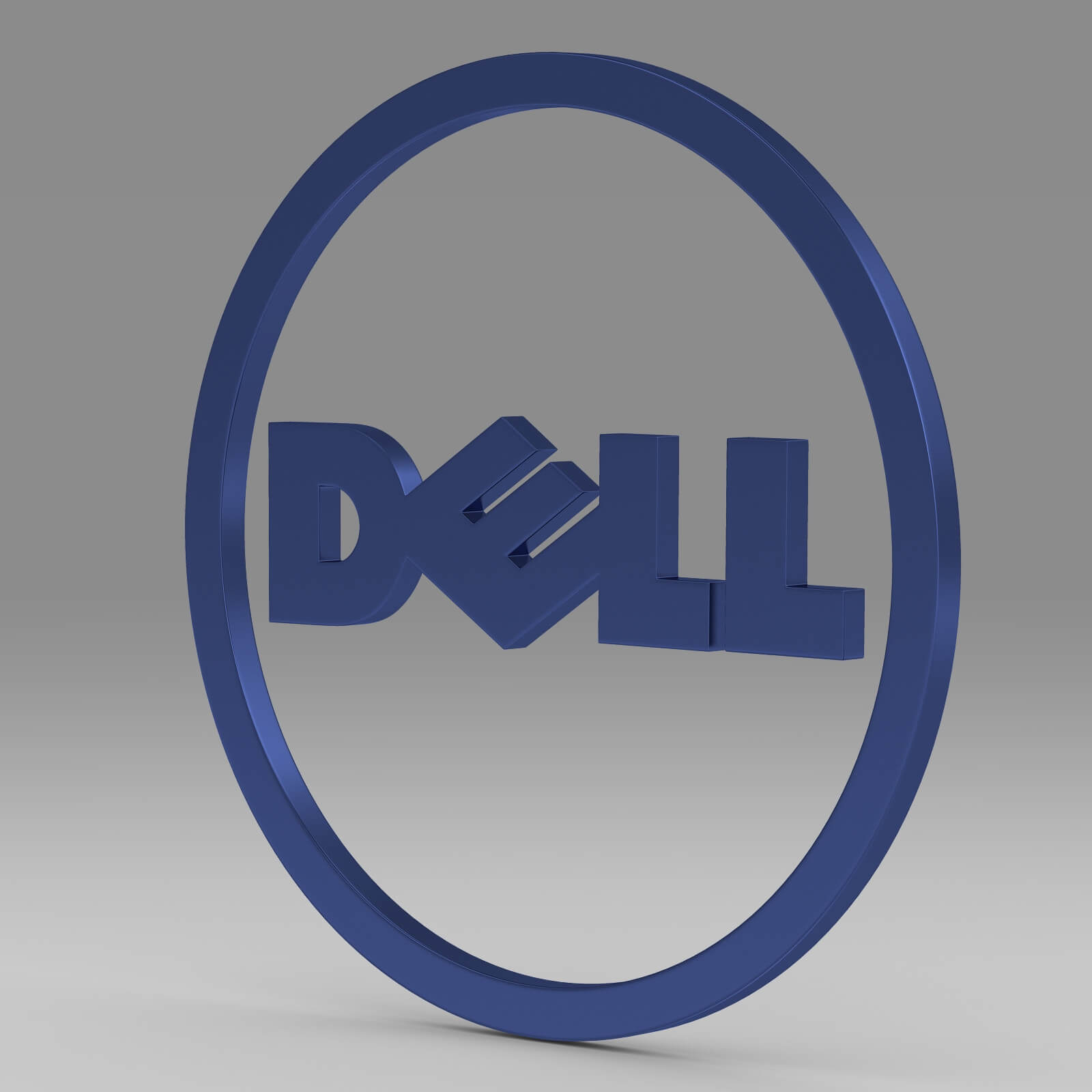 Dell Logo - 3D Model by 3d_logoman