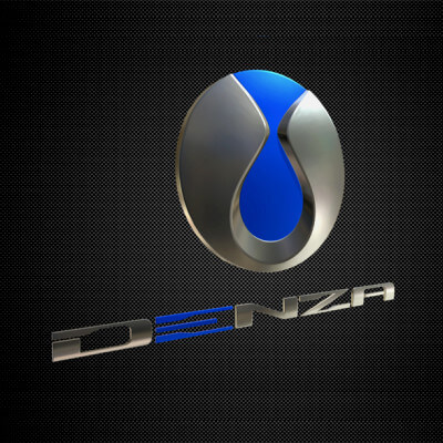 Denza Logo - 3D Model by 3d_logoman