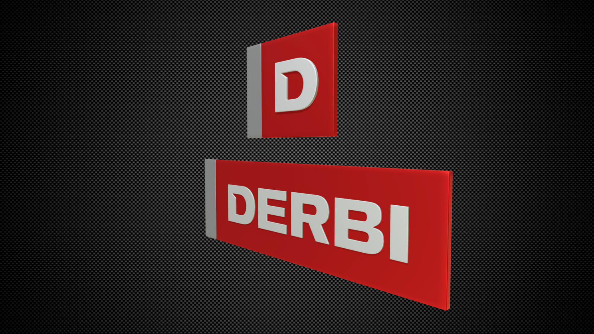 Derbi Logo - 3D Model by 3d_logoman