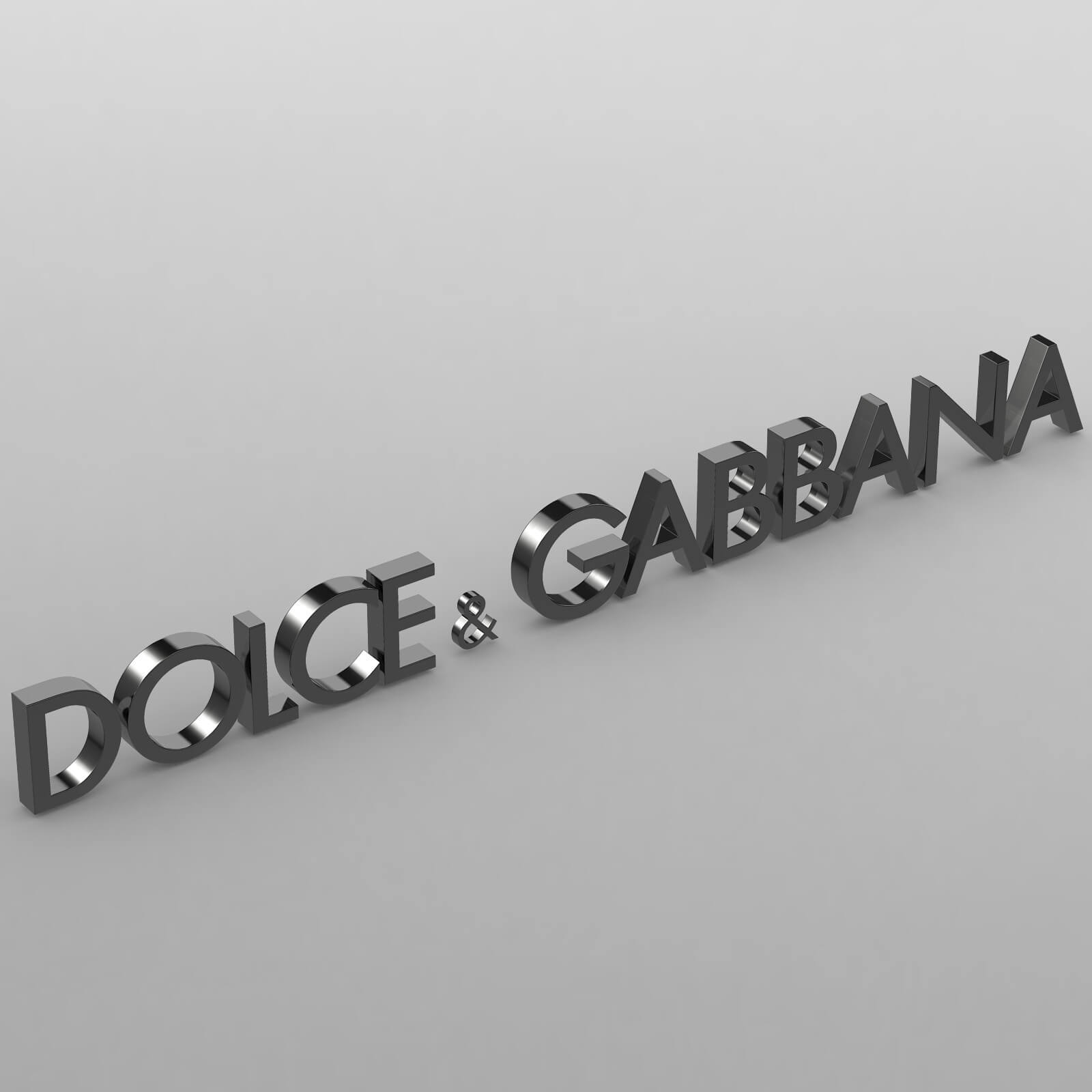D&G Logo - 3D Print Model by 3d_logoman