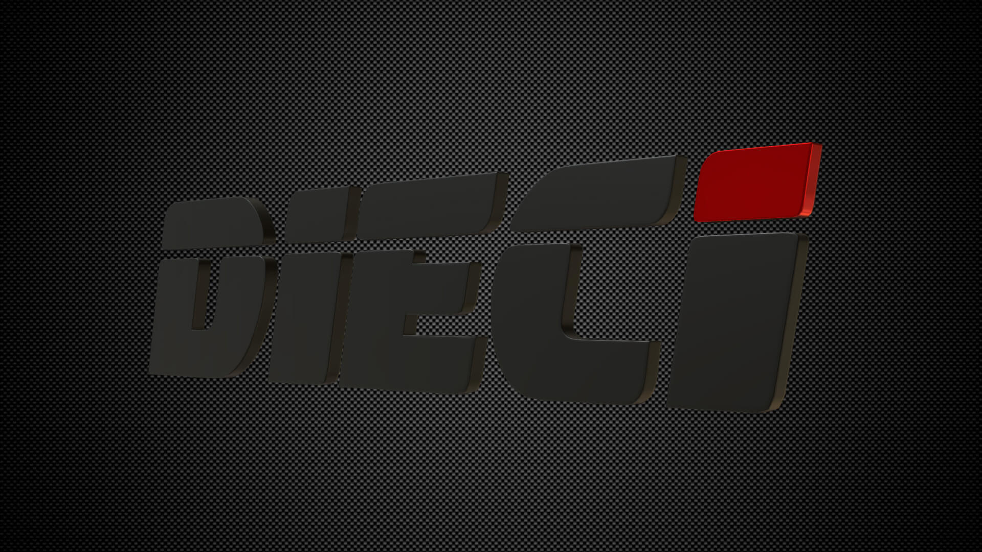 Dieci Logo - 3D Model by 3d_logoman