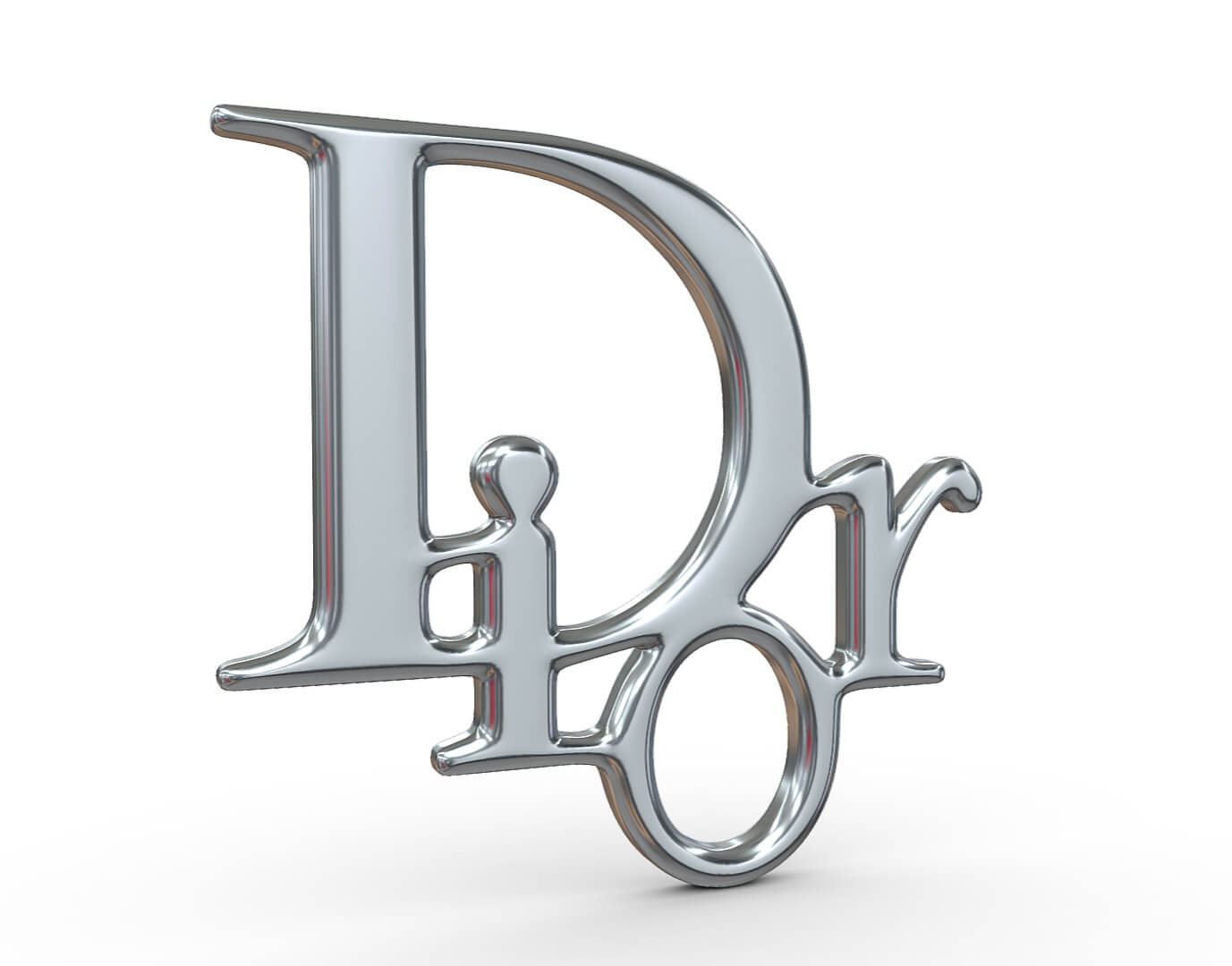 Christian Dior Logo - 3D Model by 3d_logoman