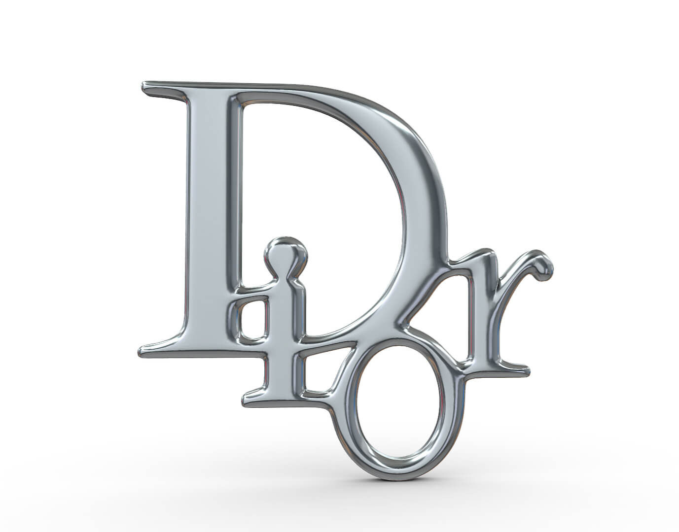 Christian Dior Logo - 3D Model by 3d_logoman