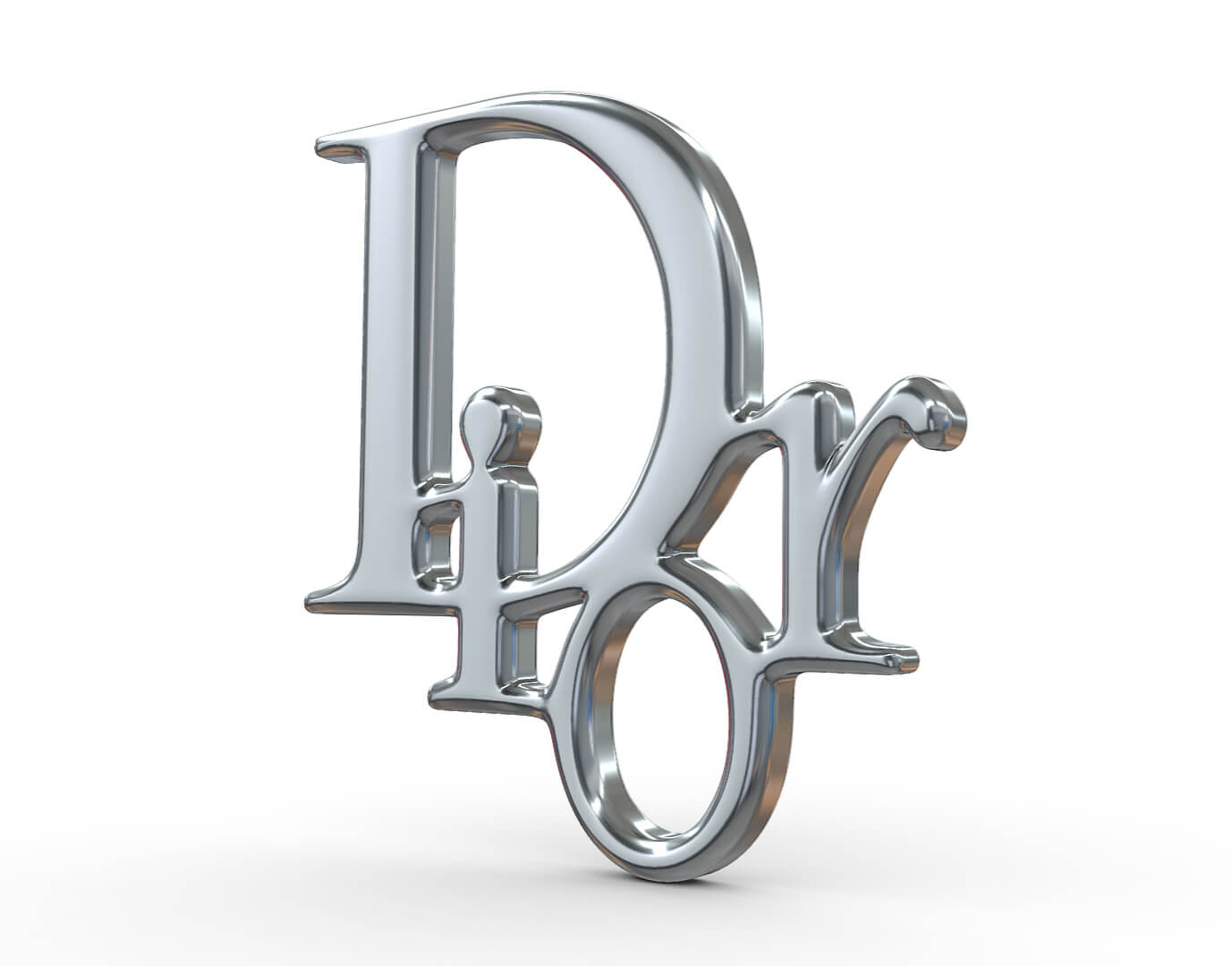 Christian Dior Logo - 3D Model by 3d_logoman