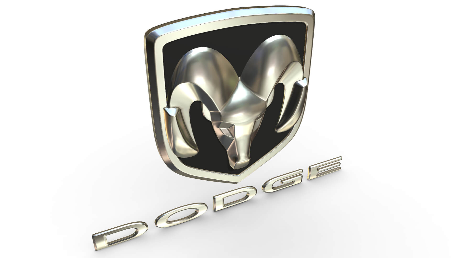 Dodge Logo - 3D Model by 3d_logoman
