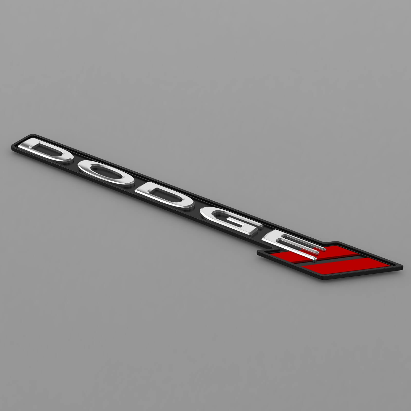Dodge Logo - 3D Model by 3d_logoman