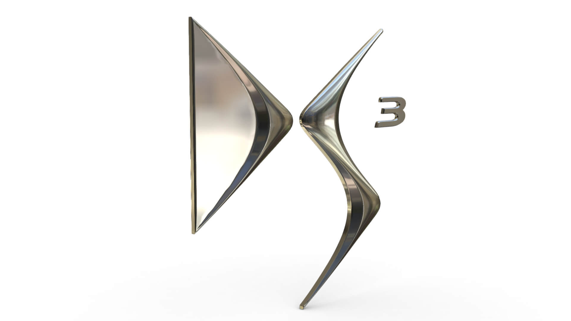 Ds Logo - 3D Model by 3d_logoman