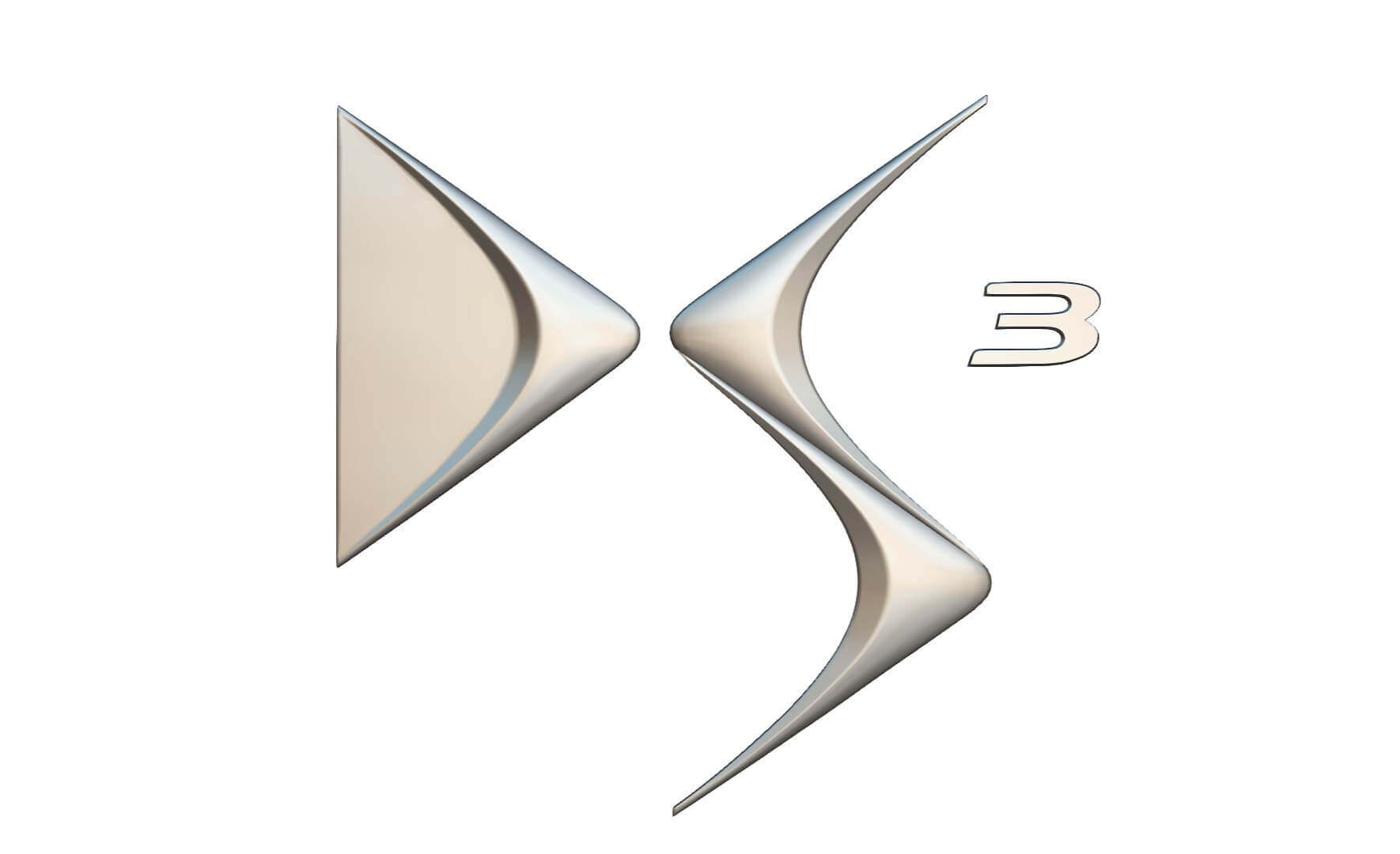 Ds Logo - 3D Model by 3d_logoman