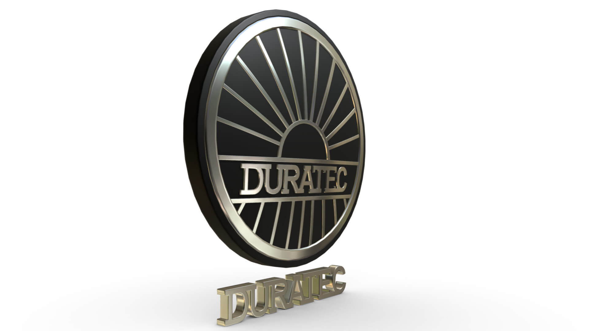 Duratec Logo - 3D Model by 3d_logoman