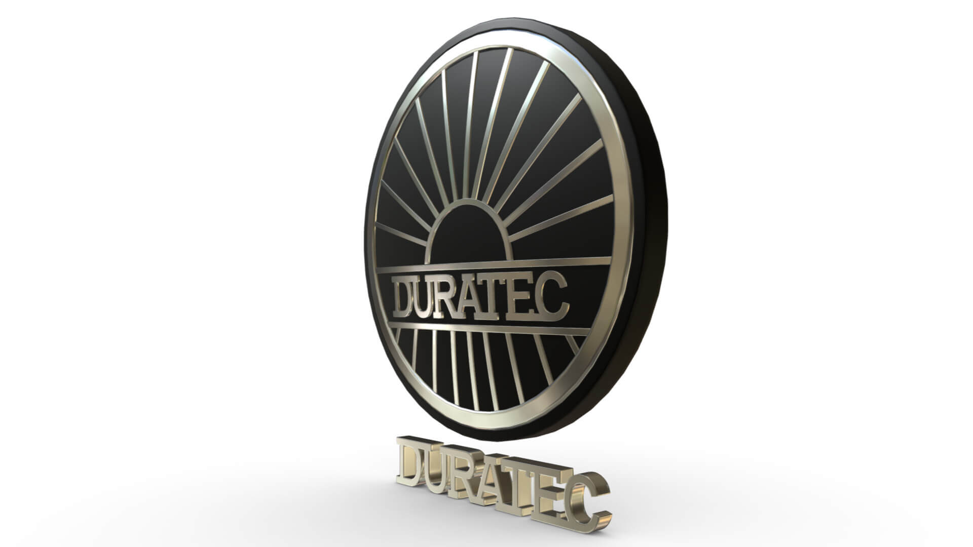 Duratec Logo - 3D Model by 3d_logoman